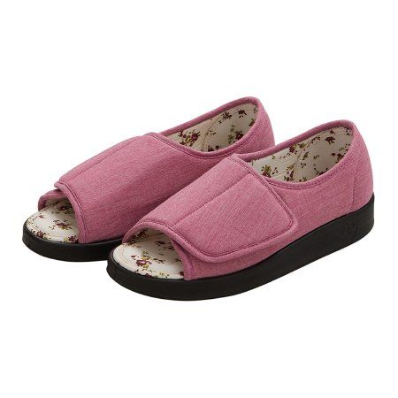 Silverts Women's Indoor & Outdoor Extra Wide Open Toe Shoes | Vitality ...