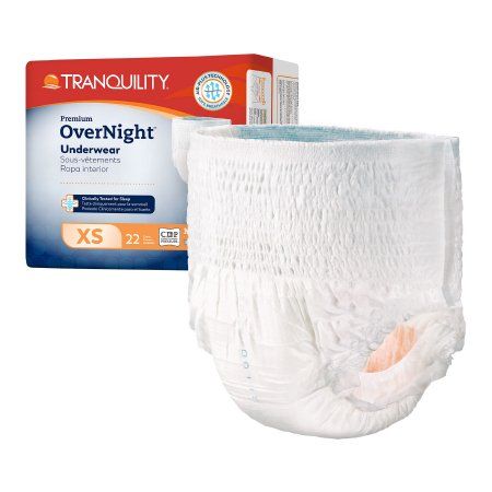 Tranquility Premium OverNight Disposable Absorbent Underwear, Maximum ...
