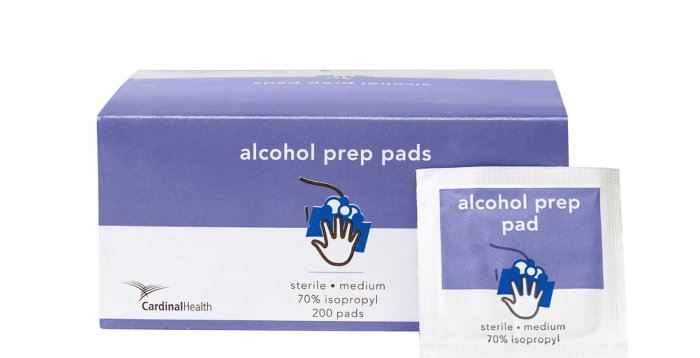 Cardinal Health Alcohol Prep Pads | Vitality Medical
