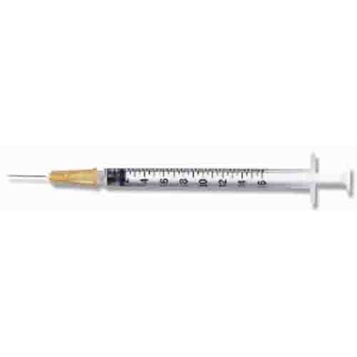 BD 1 mL Syringe w/Needle | 309597, 309623, 309624, 309625, 309626
