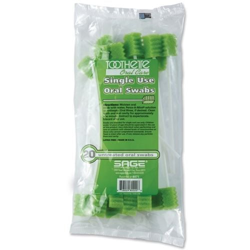 Toothette Plus Oral Swabs - Sage 6076, 6071, 6075, 6072, 6070, 5602UT ...