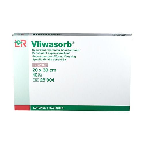 Vliwasorb Superabsorbent Wound Dressing | 10, 20, 30 cm