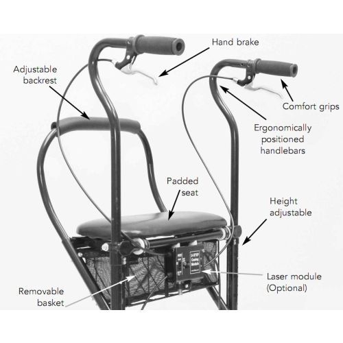 U-Step II Walking Stabilizer - Standard, Press Down or Platform Style