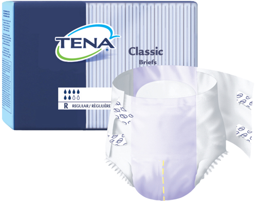 Tena Classic Briefs - SCA 67720, 67730, 67740, 67750.