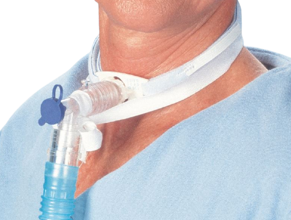 heated trach collar setup