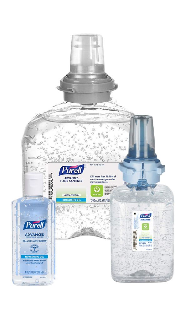Purell Advanced Instant Hand Sanitizer Gels Refill or Bottles Vitality Medical