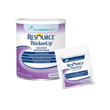 Nestle Resource Thicken Up Food Thickener, Unflavored- 0.22 oz, 8 oz ...