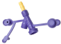 Kangaroo Y Port Feeding Tube Adapters - Covidien 8884751622 ...
