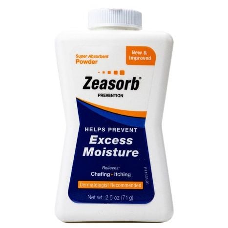 Zeasorb Prevention Super Absorbent Powder for Excess Moisture ...