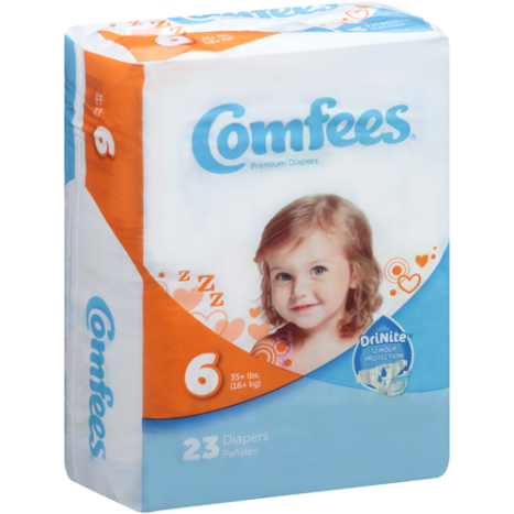 [Ships Free] Comfees Premium Baby Diapers | Newborn to Size 7 ...