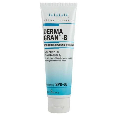 Dermagran-B Hydrophilic Wound Dressing - SPD03 | 3oz Tube | Vitality ...