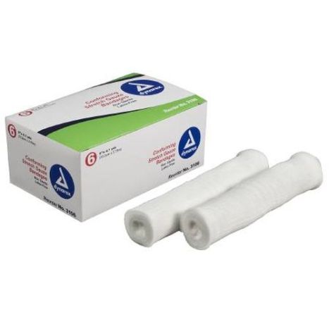 Dynarex Conforming Stretch Gauze Bandages Non-Sterile Latex Free - 3102 ...