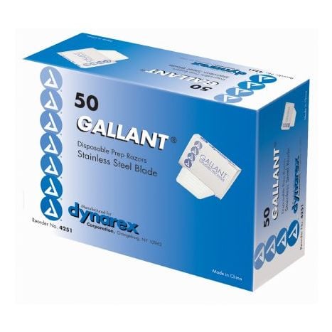 Dynarex Gallant Disposable Prep Razor, 4251 - Single Blade | Vitality ...
