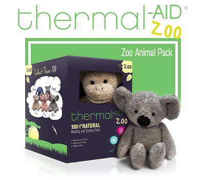 Thermal-Aid Zoo Animals - Elephant, Rabbit, Hippo, Bear, Koala, Monkey