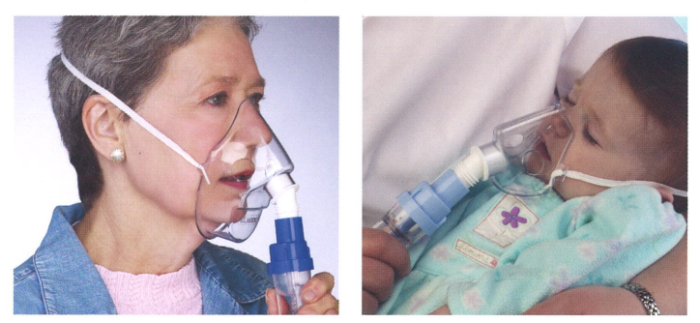 Respironics Sidestream Nebulizers, Disposable HS800, Reusable HS860 ...