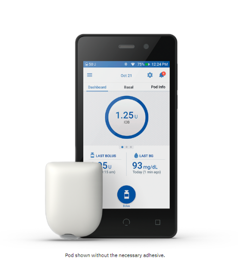 Insulet Omnipod UST400 Personal Diabetes Manager Starter Kit | Vitality ...