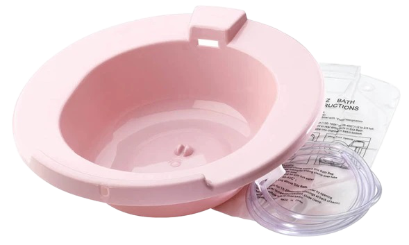 Carex Sitz Bath Set - | Over-the-Toilet, Bath, & Commode | Vitality Medical