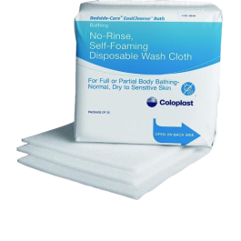 Bedside-Care EasiCleanse Disposable Wash Cloth | Coloplast 7055, 7056 ...