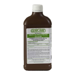 Gericare Iron Supplement Elixir w/ Ferrous Sulfate - Mckesson ...
