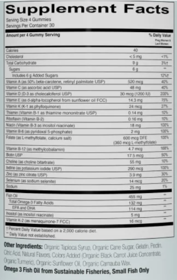 Smarty Pants Prenatal Gummies - Daily Multivitamin | Vitality Medical