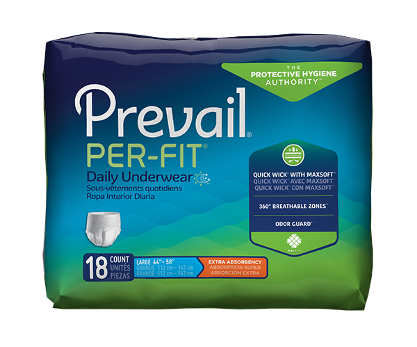 [Ships Free] Prevail Per-Fit Daily Underwear (Unisex) - Med. Lg. XL ...