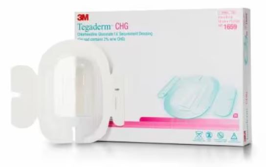 3M Tegaderm CHG IV Securement Dressing | Vitality Medical