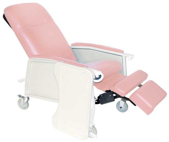 Drive Medical 3 Position Geri Chair Recliner | D574-BR (Blue), D574-J ...