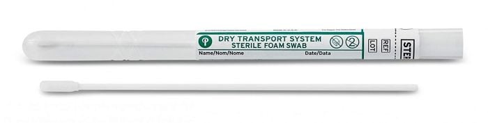 Puritan Sterile Foam Tipped Applicator w/ Polystyrene Handle (Swabs), 6 ...