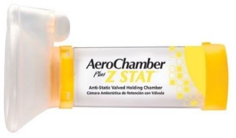 Monaghan Aerochamber Plus Z Stat Valved Holding Chamber | Vitality Medical