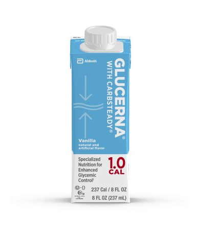 Glucerna 1.0 Cal Balanced Nutrition Drink | Abbott 62671, 64913, 64918 ...