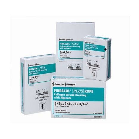 Johnson & Johnson Fibracol Plus Collagen Wound Dressing with Alginate ...