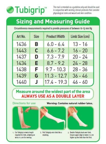 Tubigrip Elasticated Tubular Bandage - Molnlycke Healthcare | Vitality ...