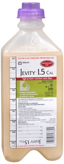 Jevity 1.5 CAL High Protein Nutrition w/ Fiber | Abbott 64628, 62681, 62689