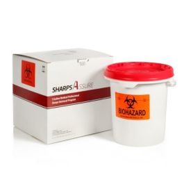 5 Gallon Sharps Assure Sharps Container, Horizontal/Vertical Entry ...