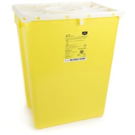 12 Gallon Prevent Chemotherapy Waste Container, Yellow - Mckesson 2259