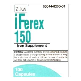 Cypress Poly-Iron Dietary Supplement Capsules | Vitality Medical
