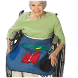 Posey 7400 Activity Apron - Tactile Therapy | Vitality Medical