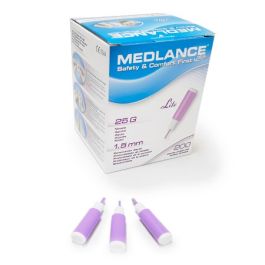 Medlance Plus Lite Safety Lancet - 25G x 1.5 mm | Vitality Medical