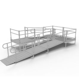 EZ-ACCESS U-Shaped PATHWAY Modular Wheelchair Ramp System | Vitality ...
