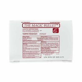 Magic Bullet Suppository - Fast Relief Bowel Stimulation