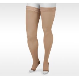 Juzo Silver Soft II0VII Thigh High 20-30 mmHg Compression Stockings ...