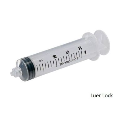 20 mL Syringes by Monoject - Luer Lock, Regular | Vitality Medical