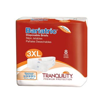 Bariatric Diapers & Briefs, 2XL - 6XL
