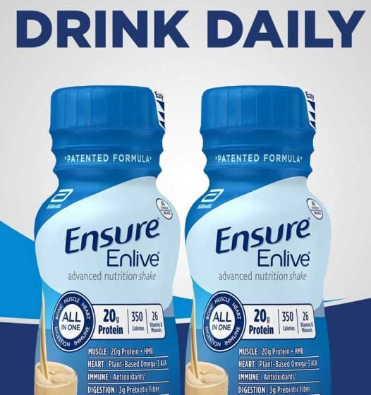 Ensure Enlive Advanced Nutrition Shake - Vanilla, Strawberry, Chocolate ...