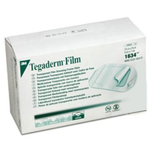 3M 1634 Tegaderm Transparent Film Dressing | 2-3/8 x 2-3/4 | Vitality ...