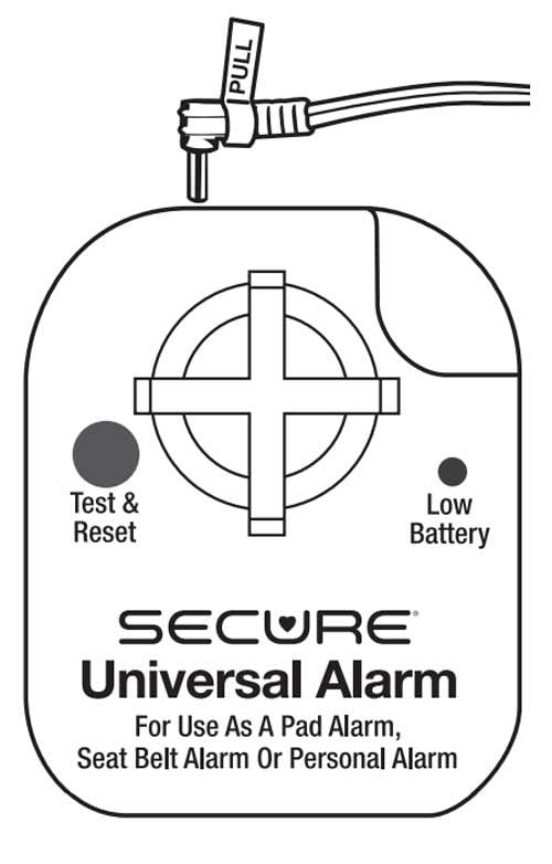 Secure Universal Alarm for Fall Management - SUA-1 | Vitality Medical
