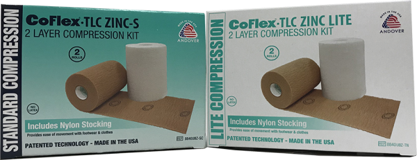 Andover Coflex TLC Zinc 2 Layer Compression Kit - Standard, Lite ...