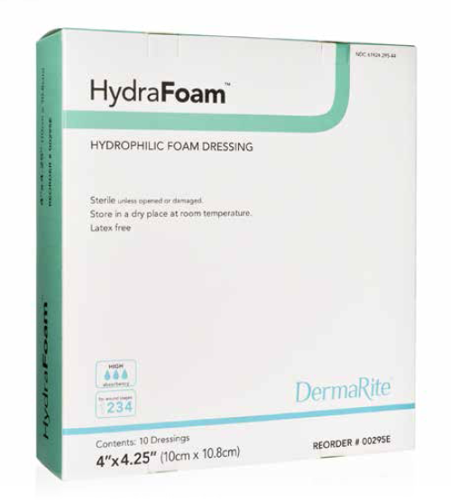 Dermarite HydraFoam Hydrophilic Foam Dressing | 00294E, 00295E, 00296E