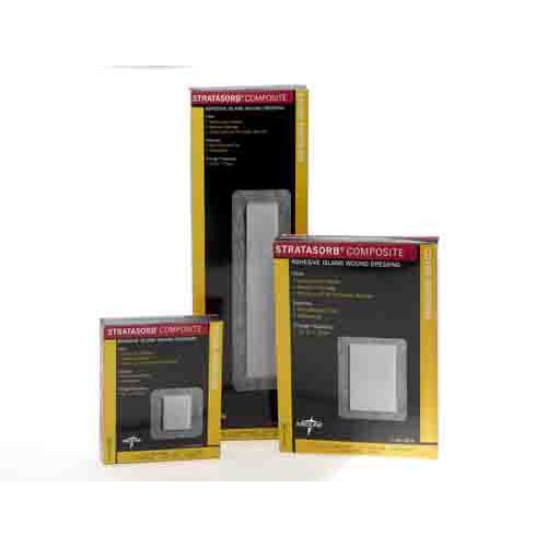 MedLine Stratasorb Composite Dressings, Latex Free | MSC30410, MSC30414 ...