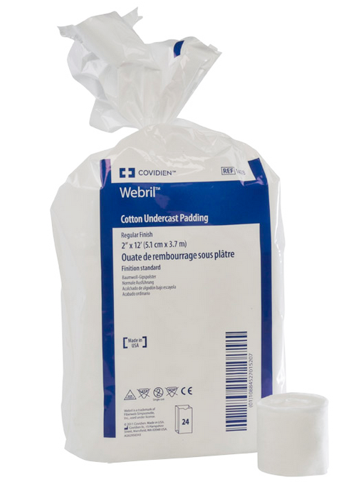 Covidien Webril Cotton Undercast Padding Regular Finish | 2, 3, 4, 6 ...